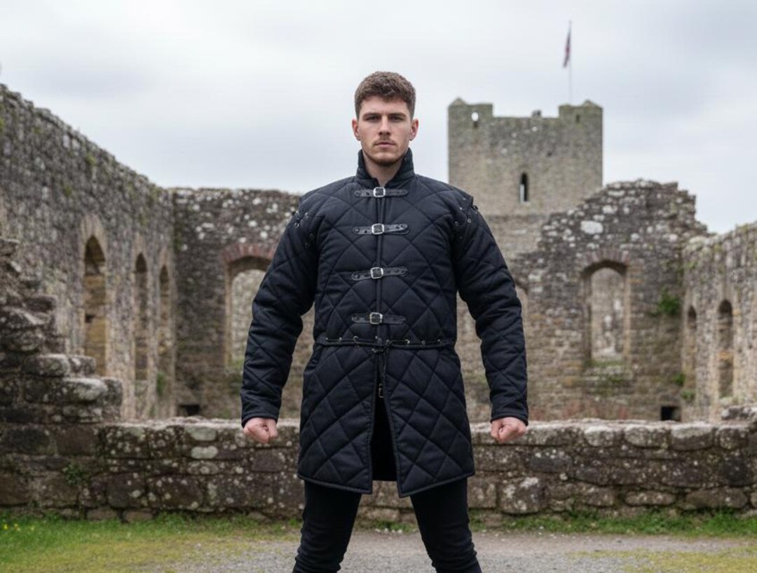 Medieval Padded Gambeson : Handmade Gambeson Aketon Viking Jacket ...