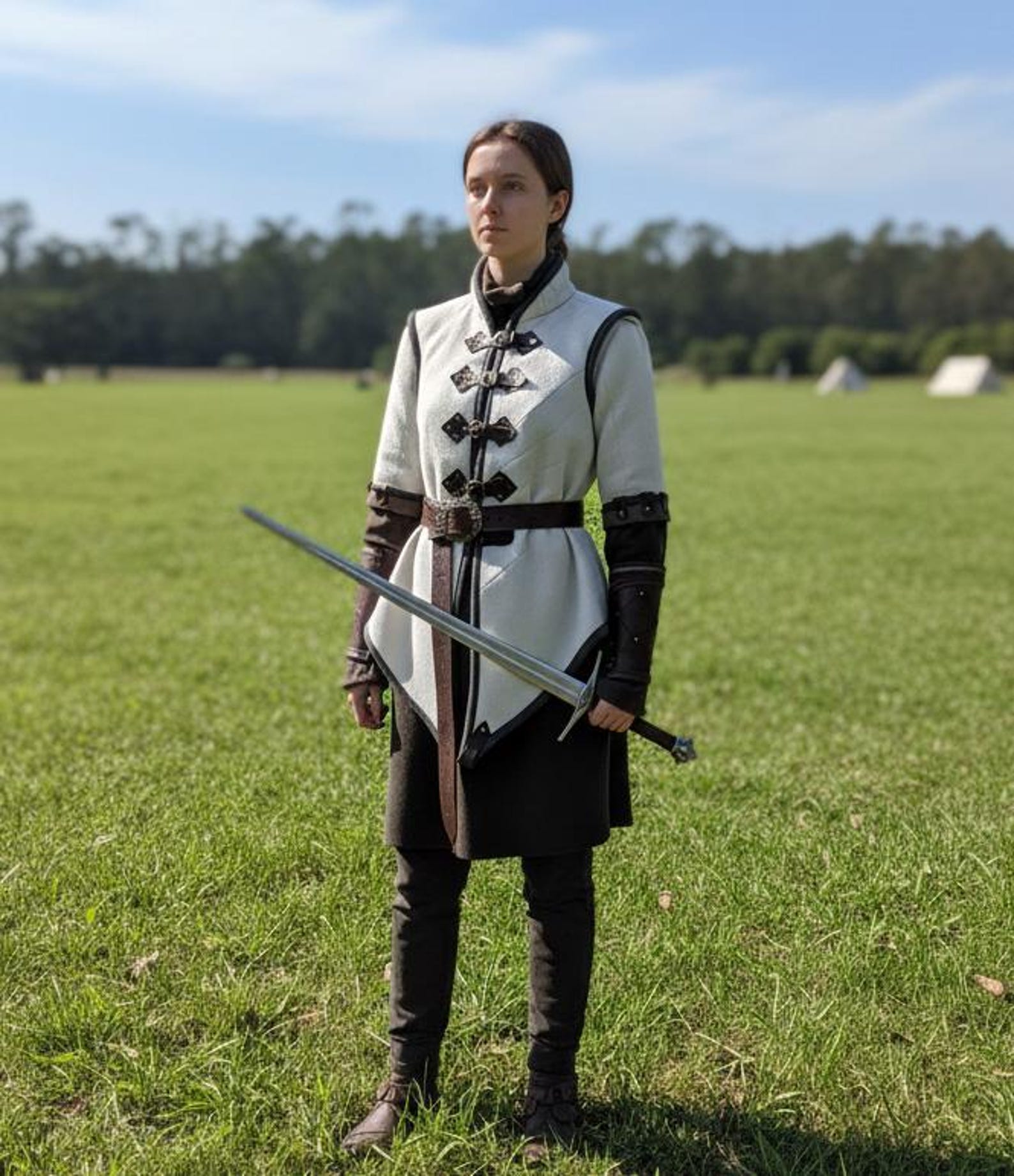 Women’s Medieval Gambeson Armor Jacket, Padded Arming Doublet With ...