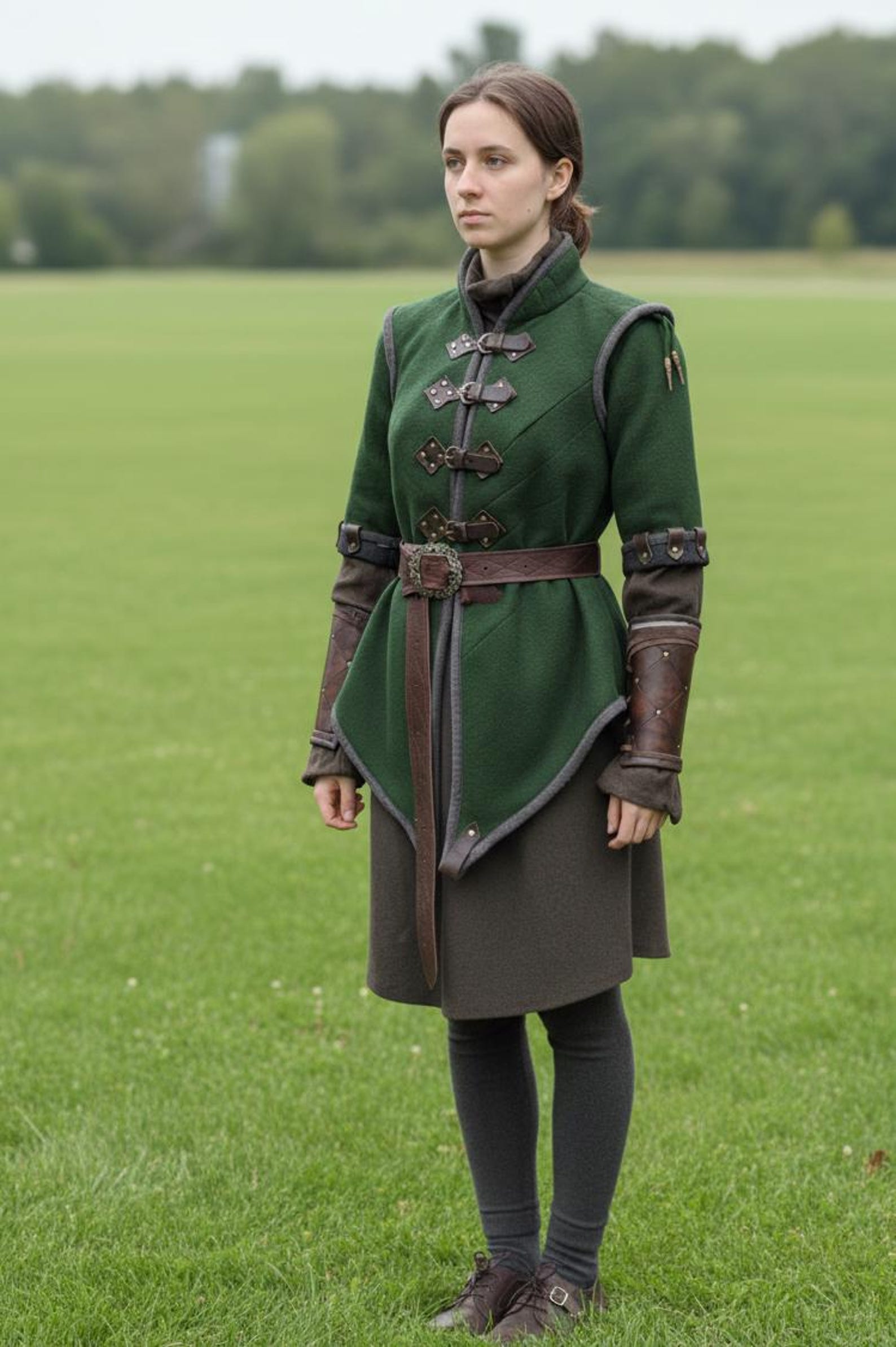 Women’s Medieval Gambeson Armor Jacket, Padded Arming Doublet With ...