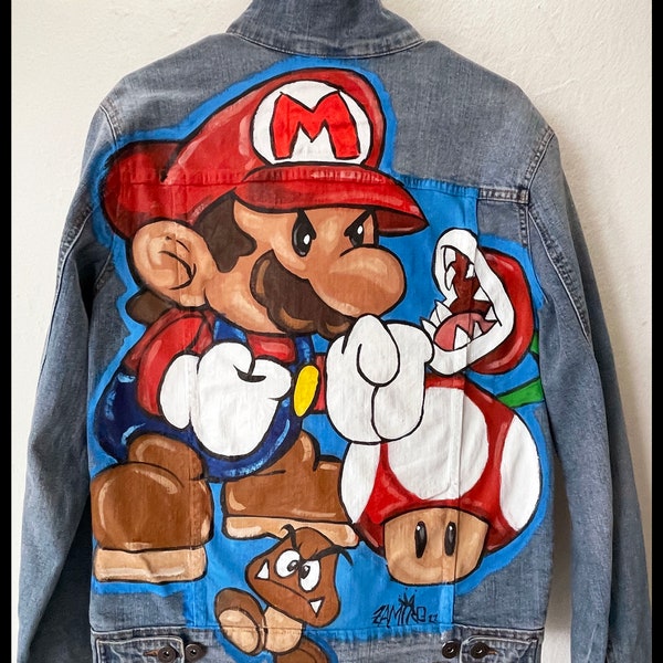 Super Mario Jacket - Etsy
