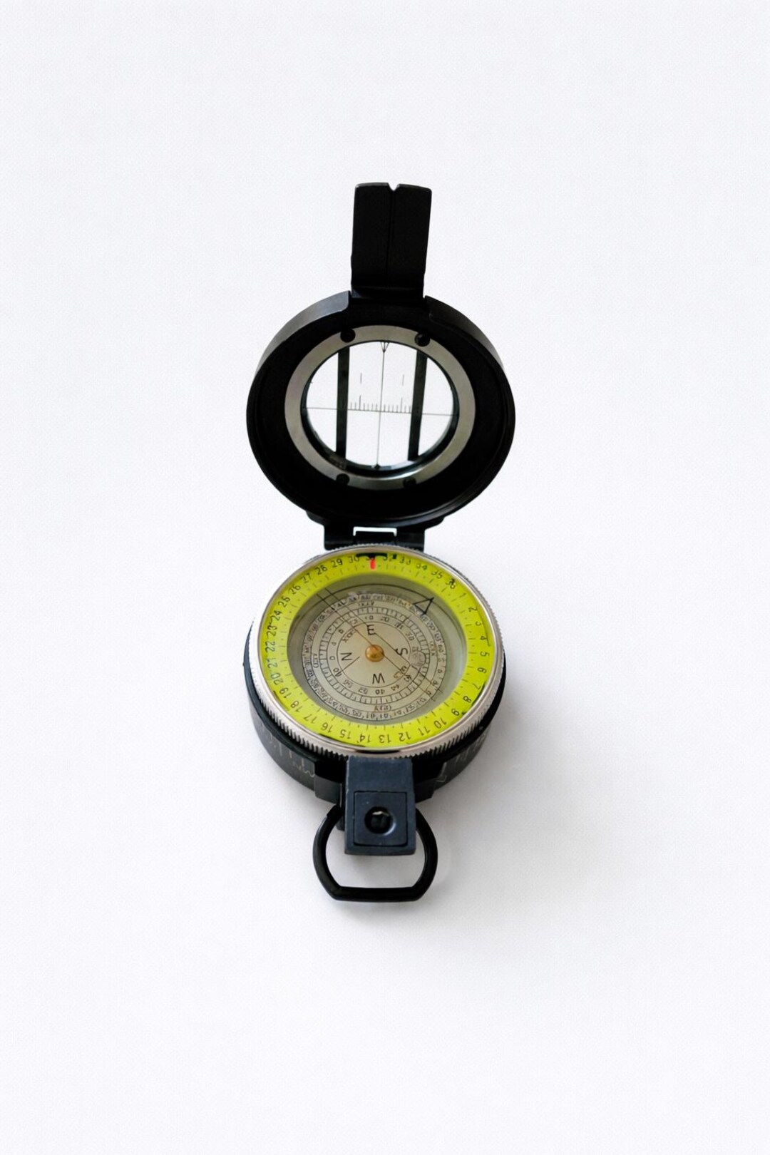 Military Style Lensatic Compass With Night Glow – Portable Outdoor ...