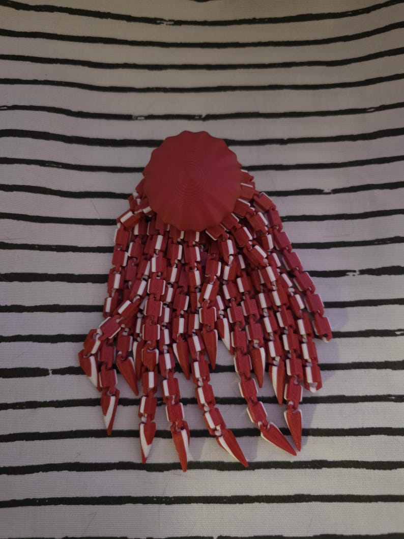 Articulated Jelly Fish Fidget Toy - Etsy
