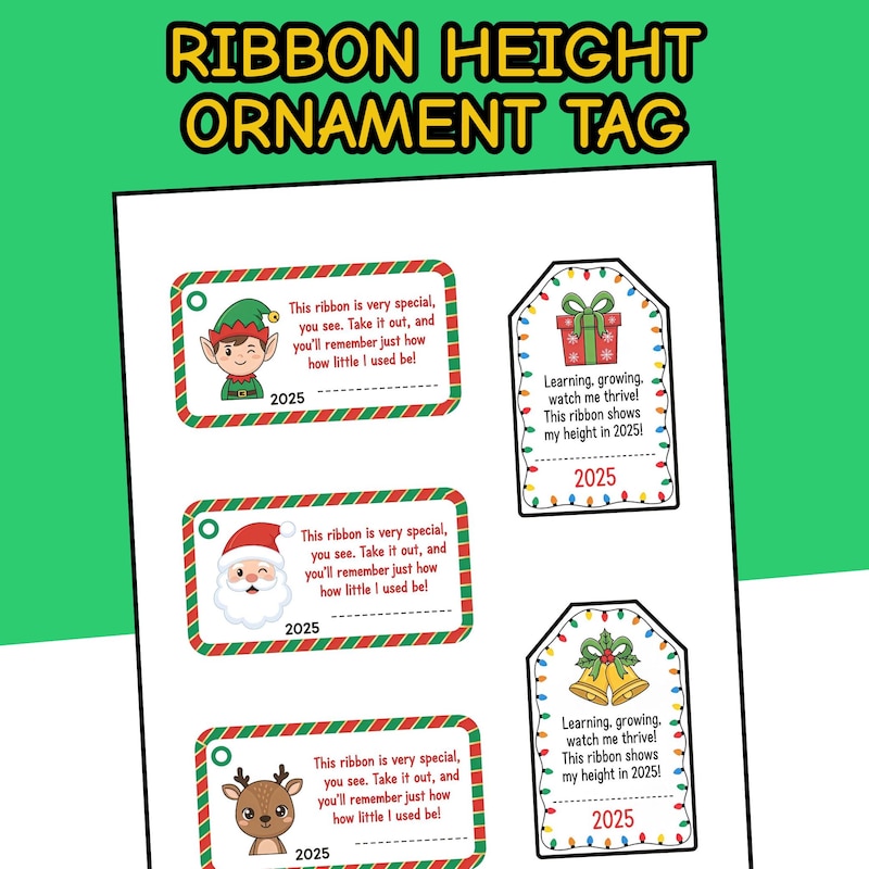 Christmas Ribbon - Etsy