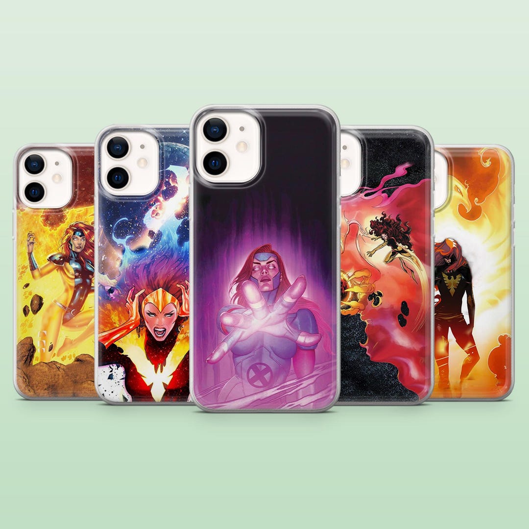 Jean Grey Phone Case Girl X-men Cover for iPhone 17, 17pro, 16, 16pro ...