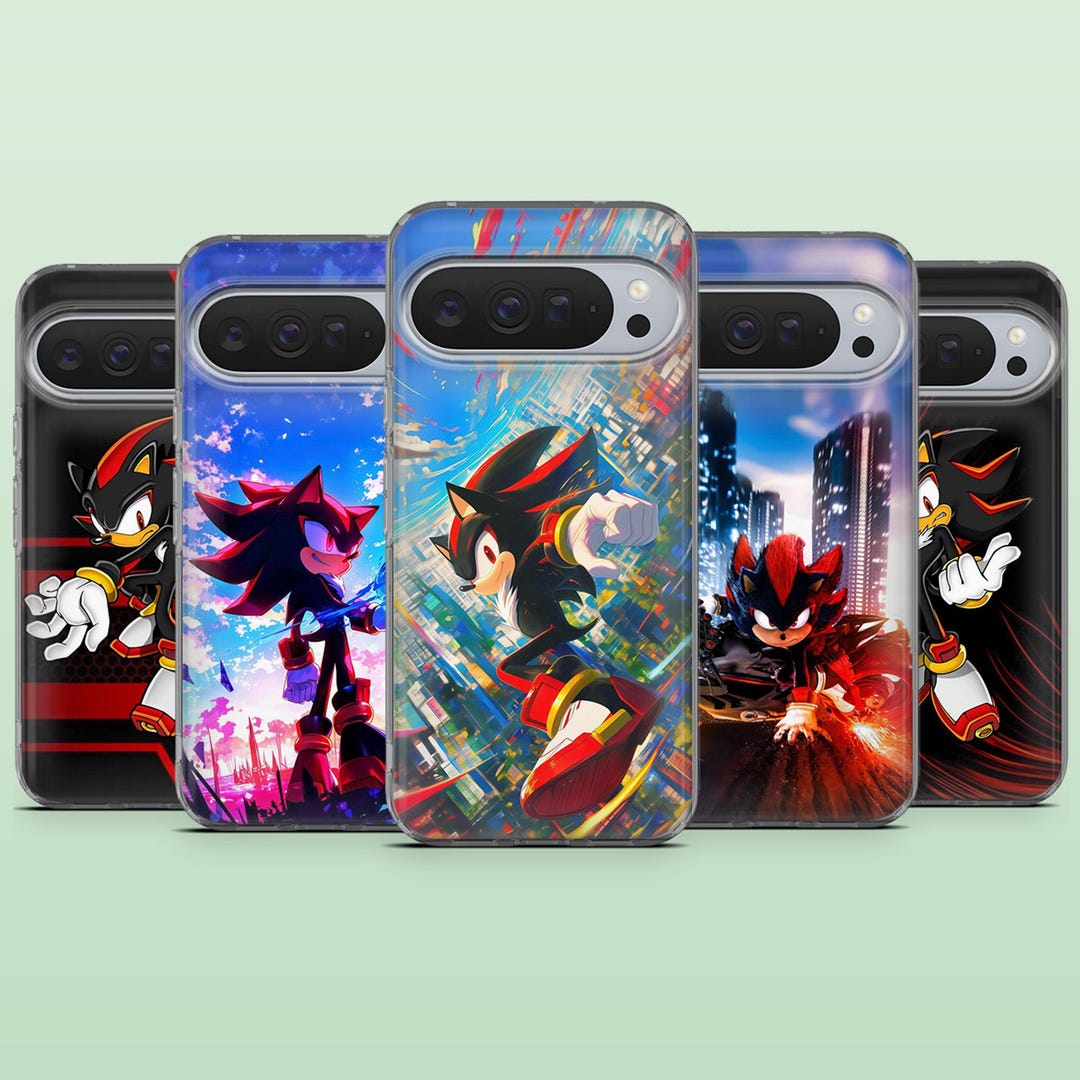Sonic Phone Case Shadow the Hedgehog Cover for Google Pixel 10, 10pro ...