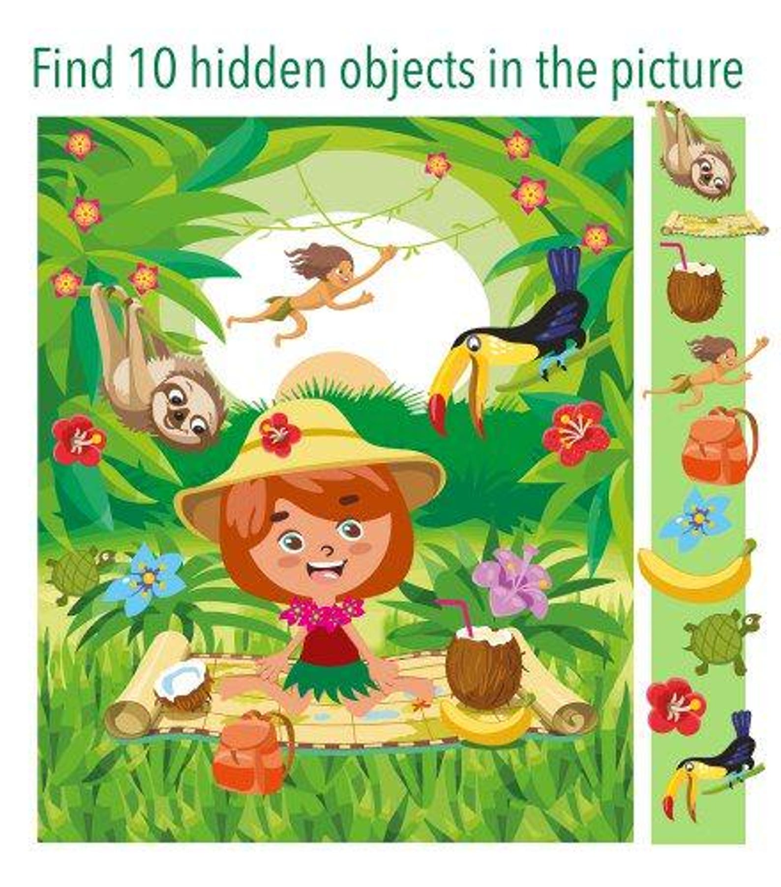 22 Hidden Pictures Printable Pack | Seek and Find for Kids Ages 3-7 ...