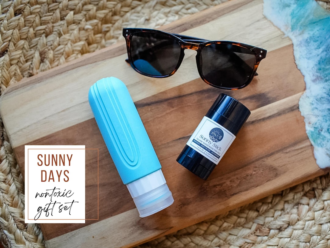 Tallow Sun Care Gift Set • Sun Balm + Face Stick + Sunglasses • Natural ...