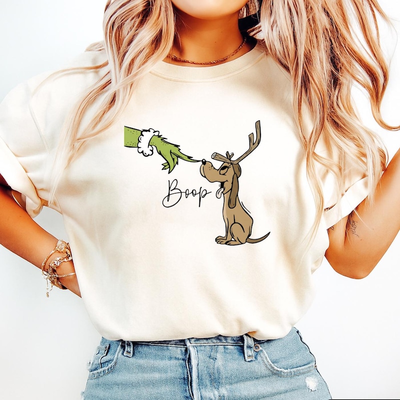 Max the Grinch Dog Boop - Etsy