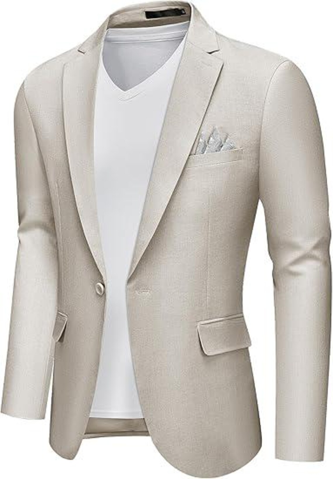 Men's Slim Fit Blazer Jacket, Modern Tailored Style (lightweight ...