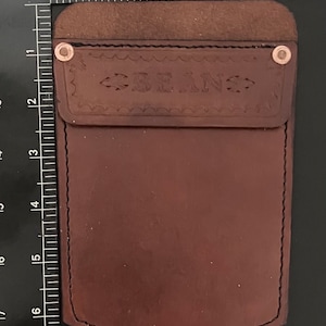 Pocket Protector for Tools Jeans - Brown Personalized - Etsy
