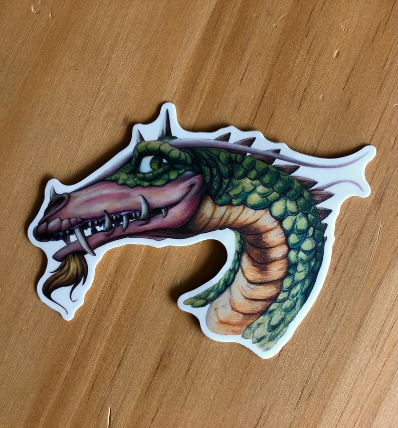 Gorbash Flight of Dragons Durable Sticker - Etsy