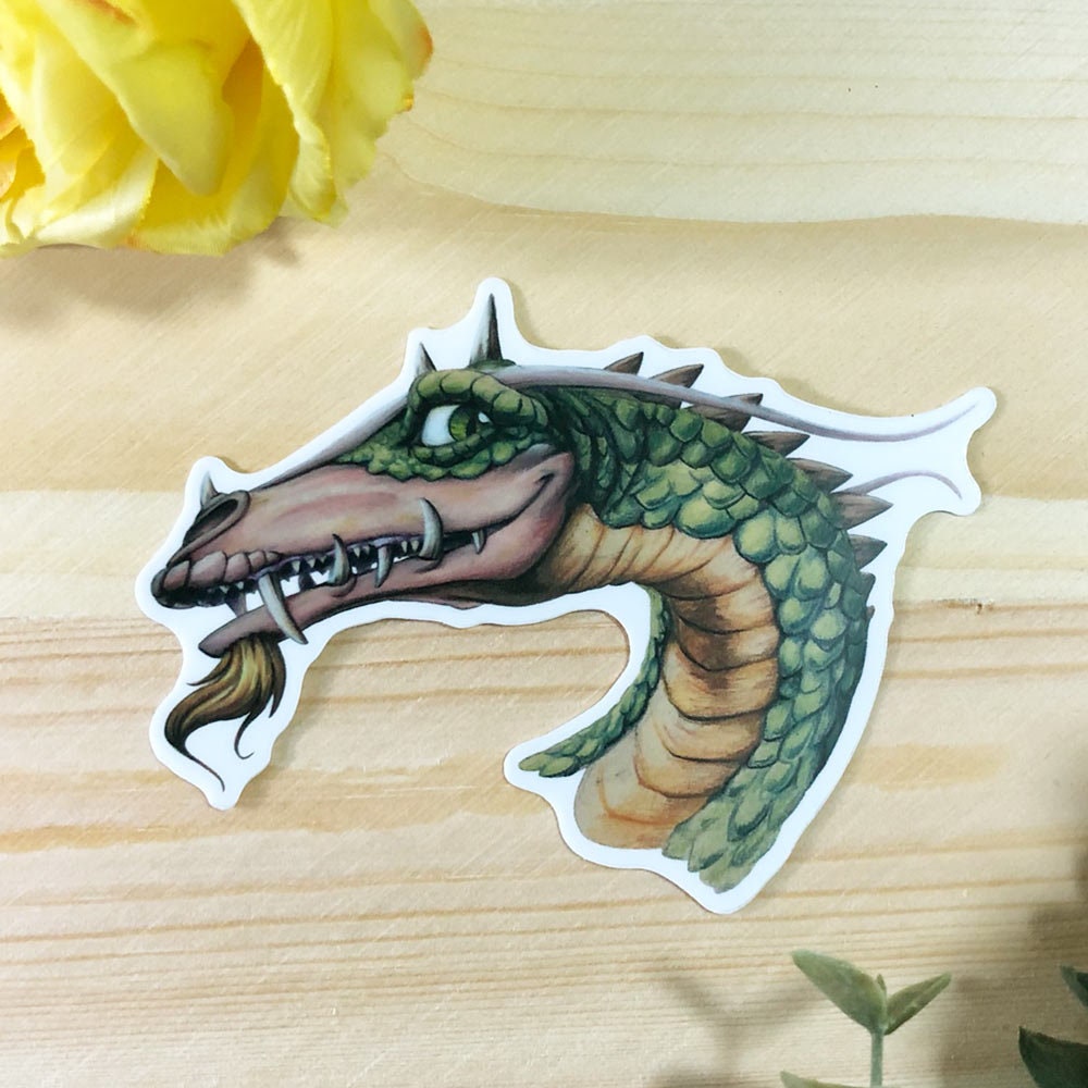 Gorbash - Flight of Dragons Durable Sticker - Etsy