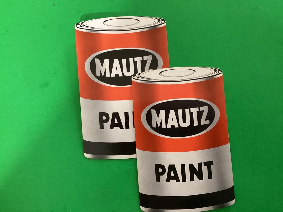Early Vinntage Advertising Playing Card Mautz Paint Junk Journal ...