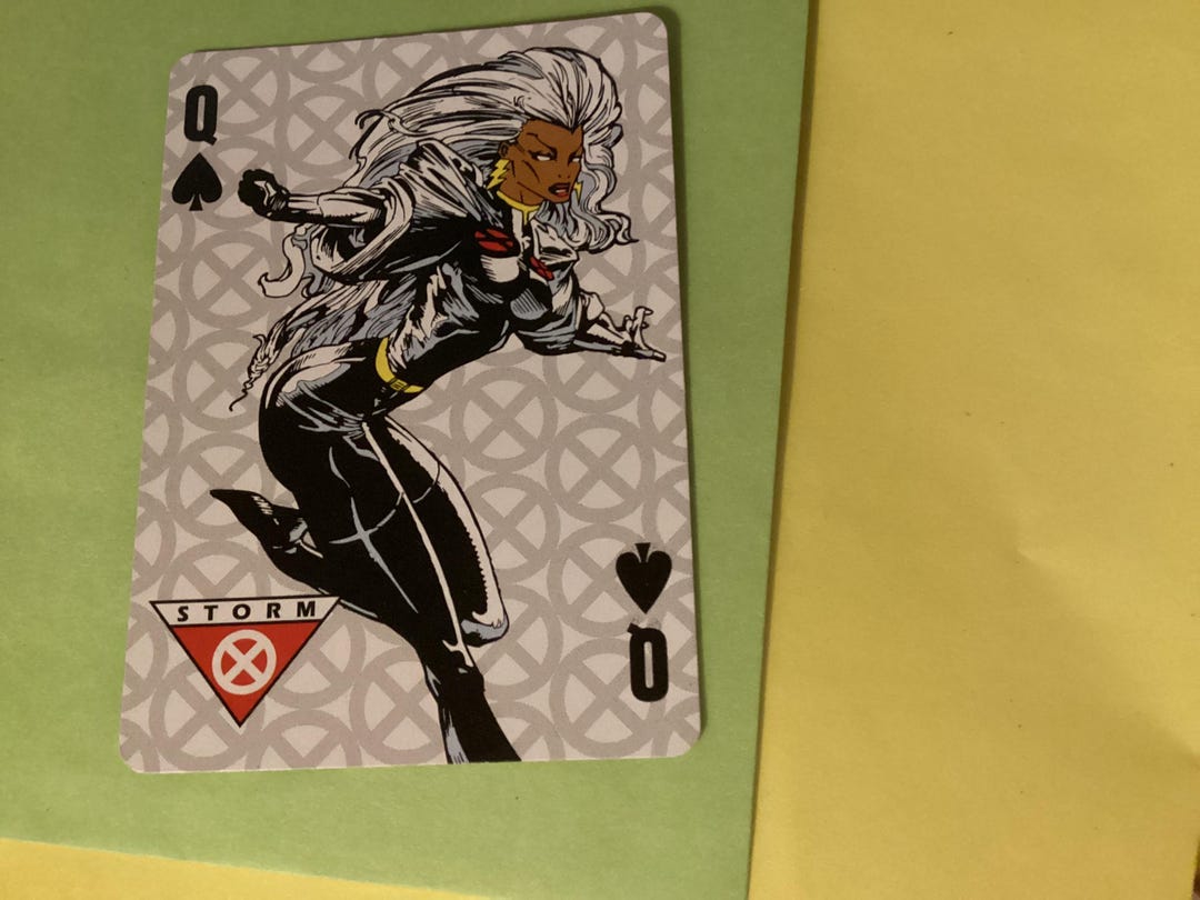 X Men Vintage Playing Cards, New Old Stock Different Image on Back of ...