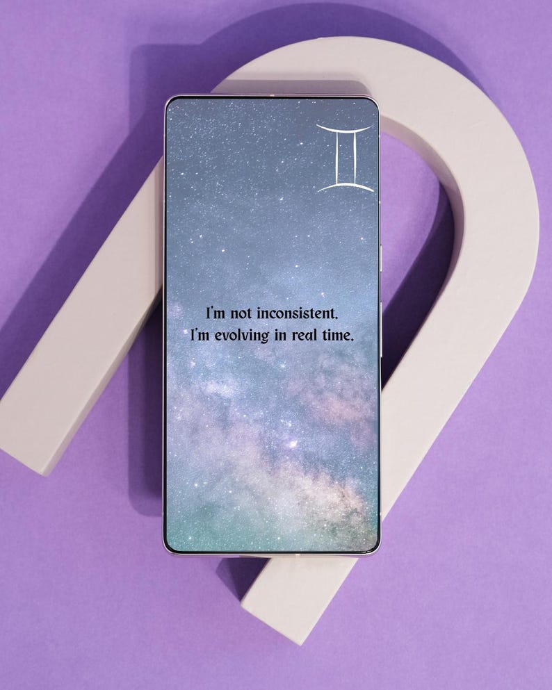 Gemini Spell Screens Vol I | Zodiac Lockscreens With Astrology Quotes ...