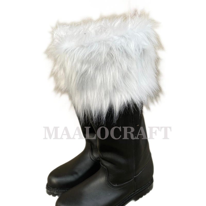 Leather Santa Claus Boots - Etsy
