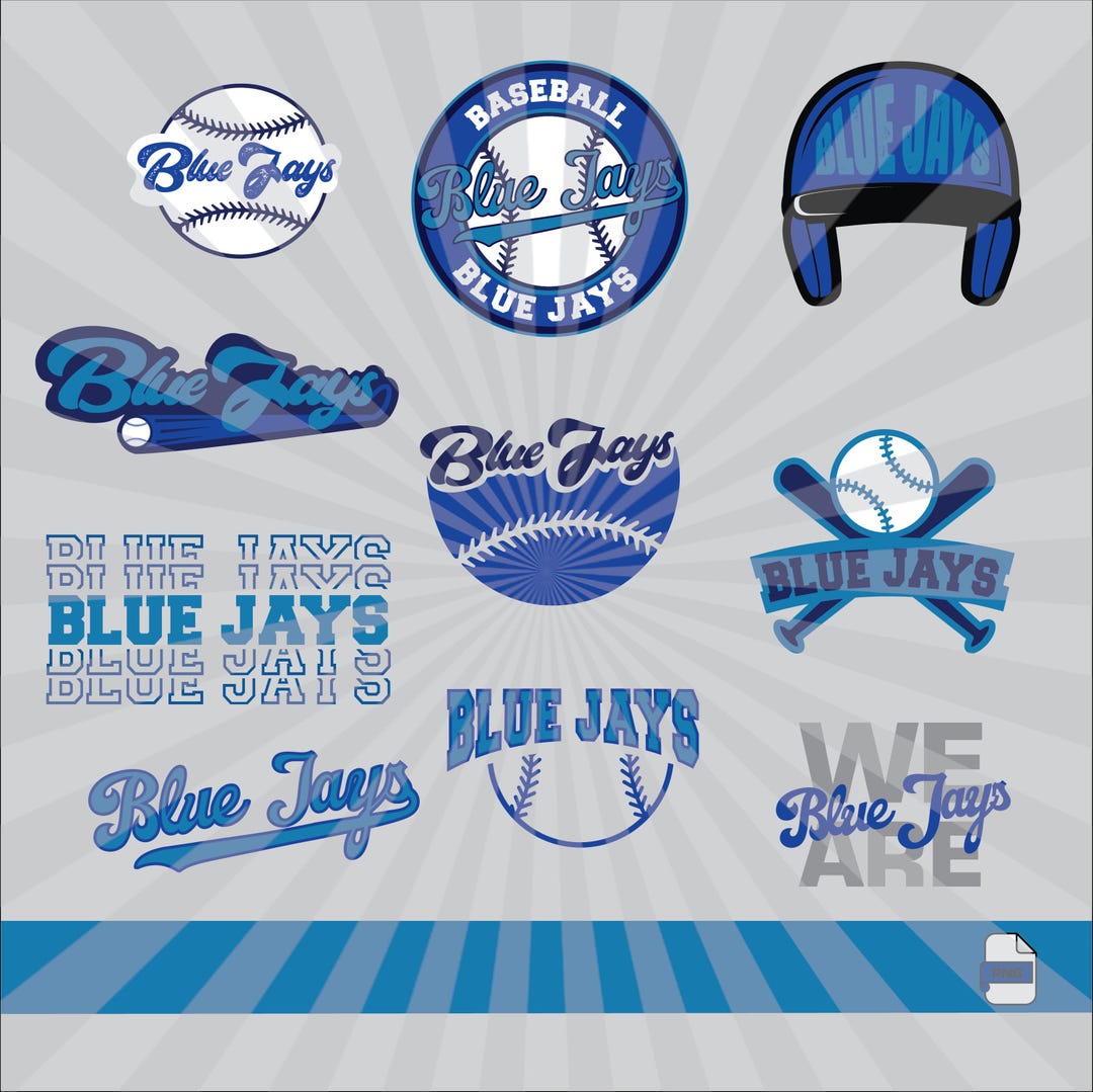 Blue Jays PNG Bundle 4 - Etsy