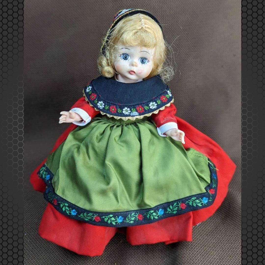 Vintage Madame Alexander Doll SWEDISH Sweden Needs TLC NO Stand - Etsy