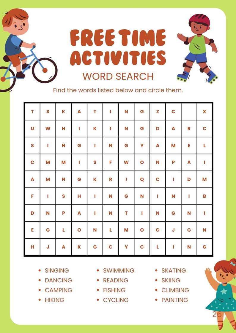 Word Search Printable for Kids | Fun Beach Activity Sheet | Summer ...