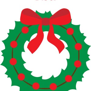 Christmas Wreath Color Sorting Activity - Etsy