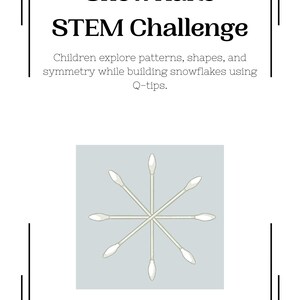 Snowflake STEM Challenge - Etsy