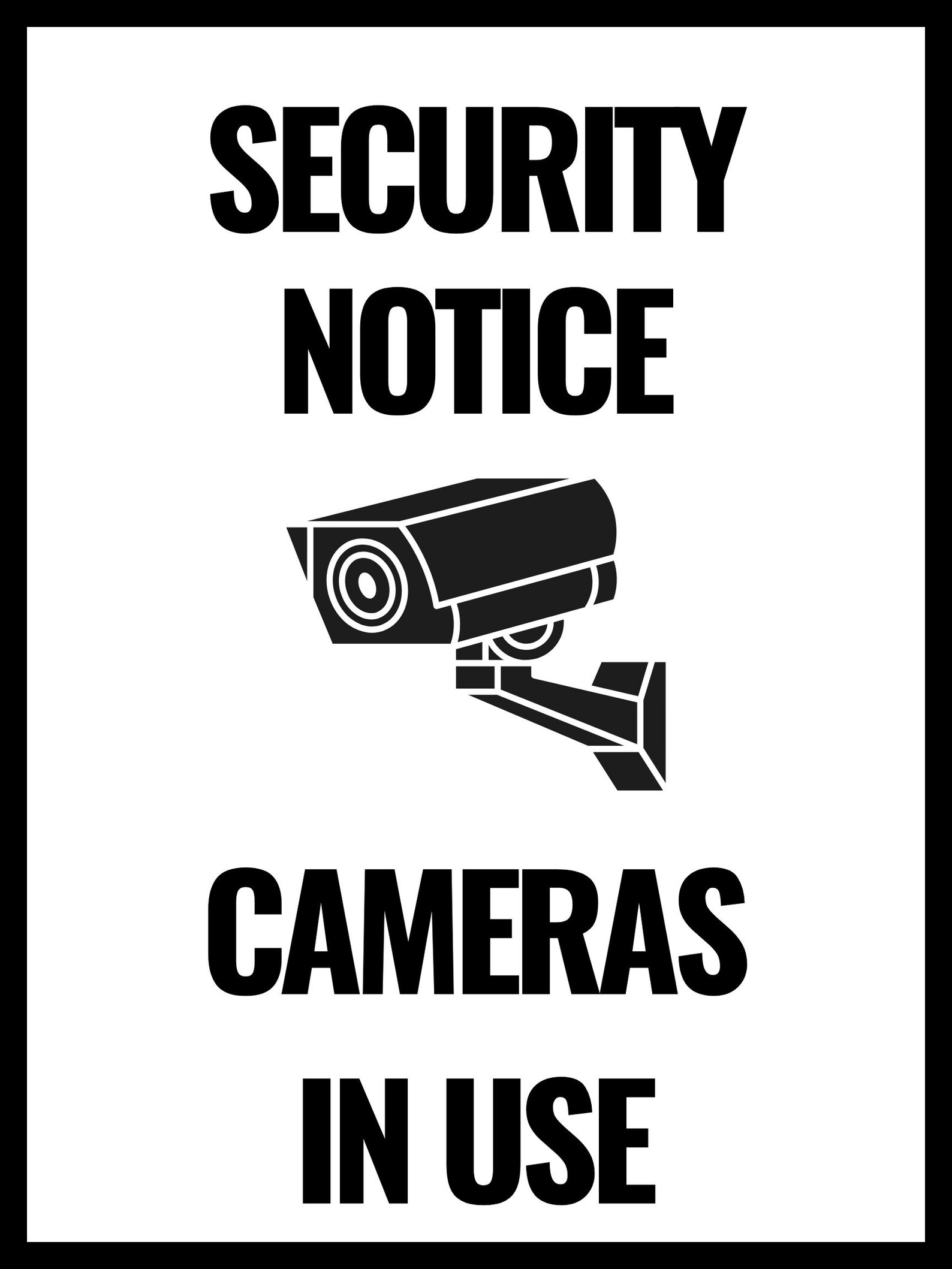 Smile You're on Camera Printable Poster Sign | Security Notice Camera ...
