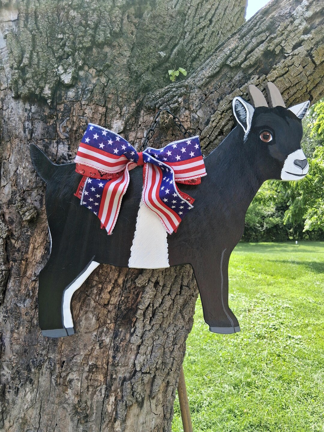 For New Custom Order, Pygmy Goat Door Hanger, Mini Goat Door Hanger ...
