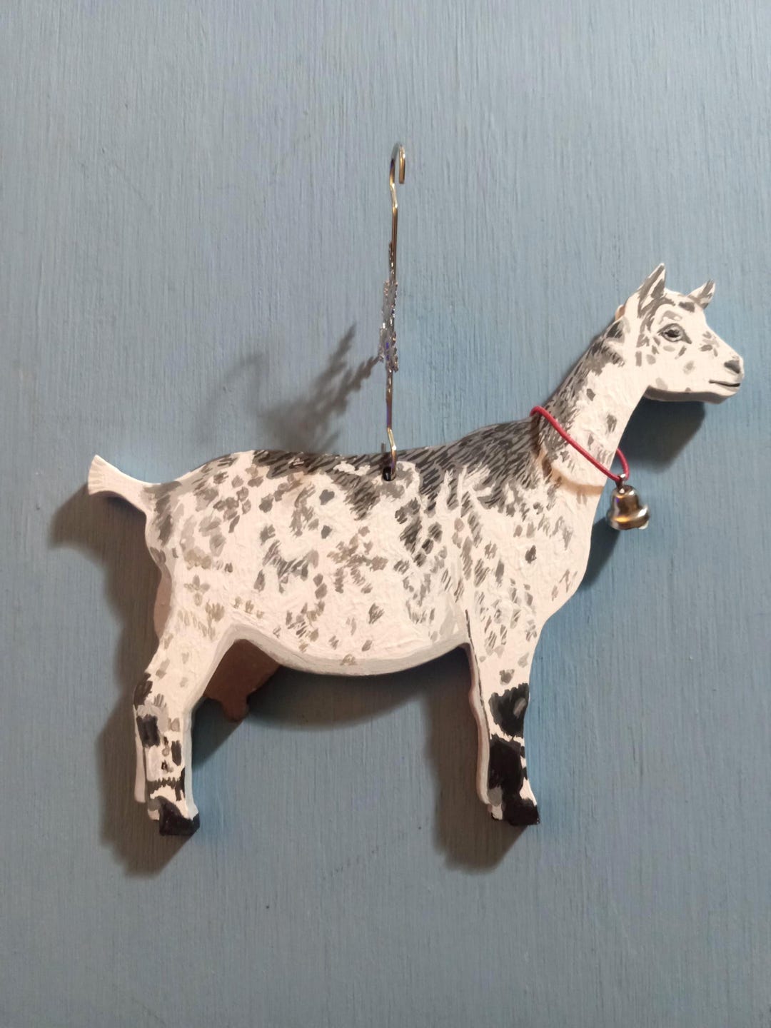 For New Custom Order Christmas Goat Ornaments, Dairy Goat Ornaments ...