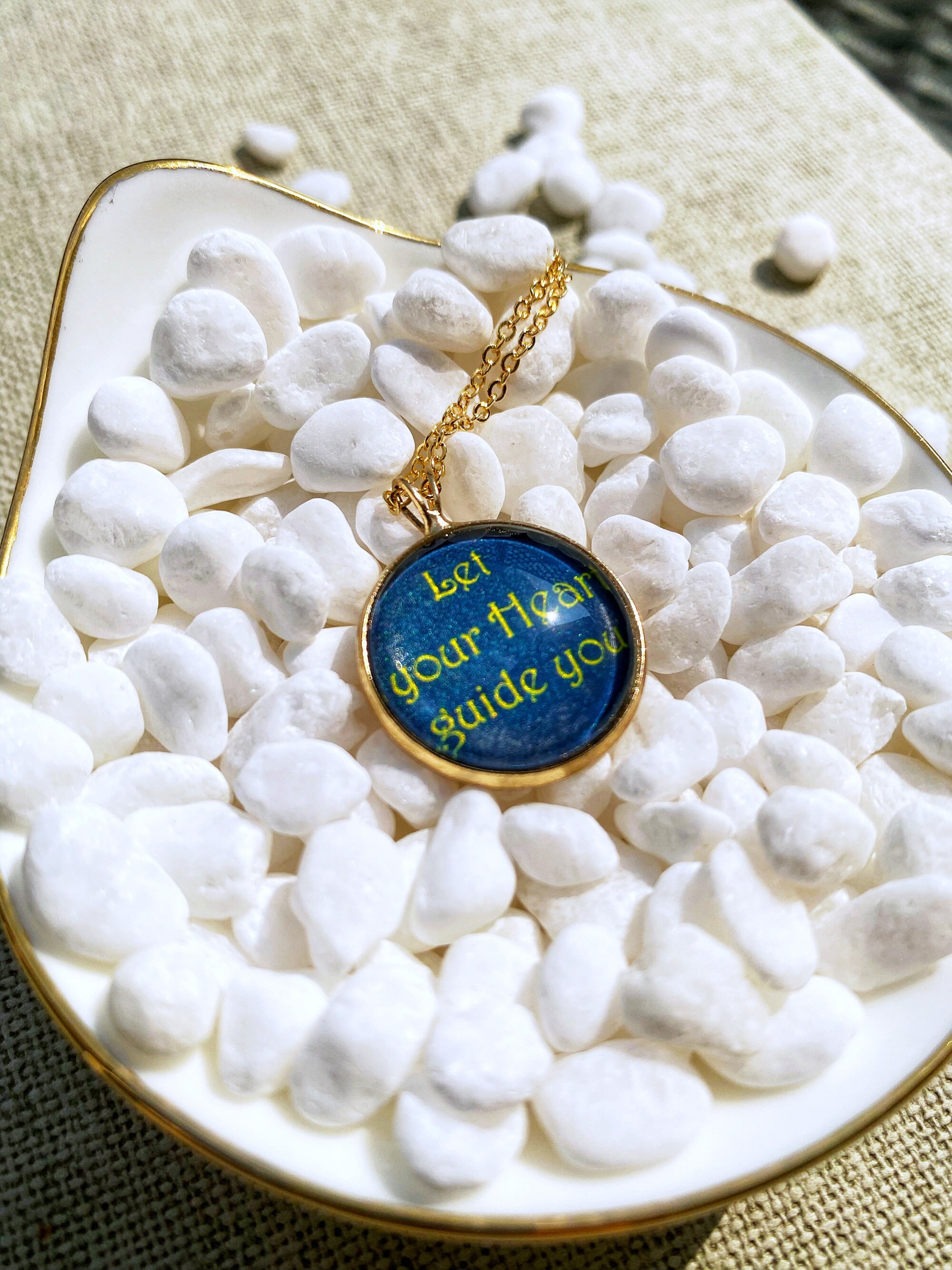 Motivational Quotes Words, Empowering Message, Motto Necklace ...
