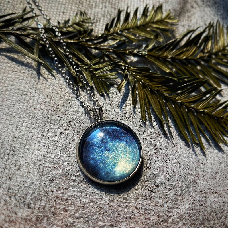 Moon Necklace - Etsy