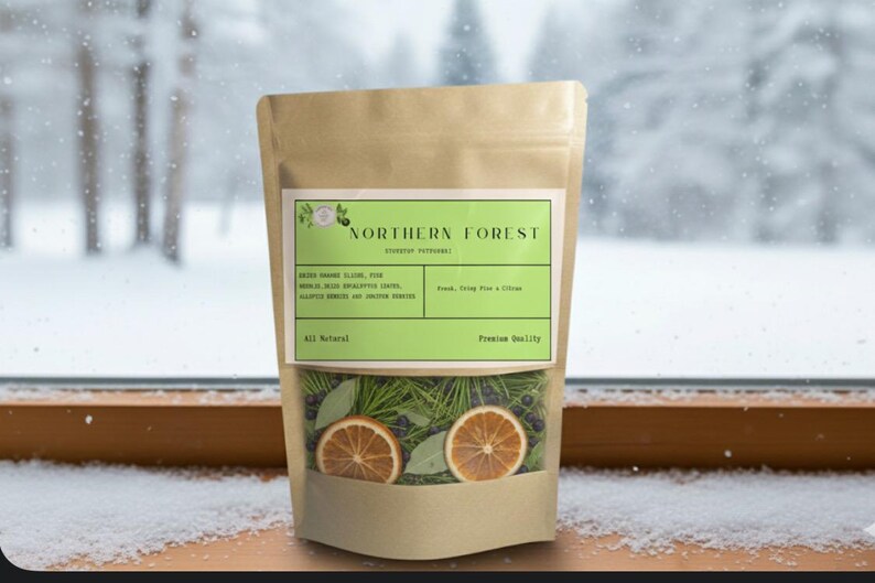 Northern Forest Stovetop Potpourri Mix, Fresh Pine, Citrus Simmer Blend ...