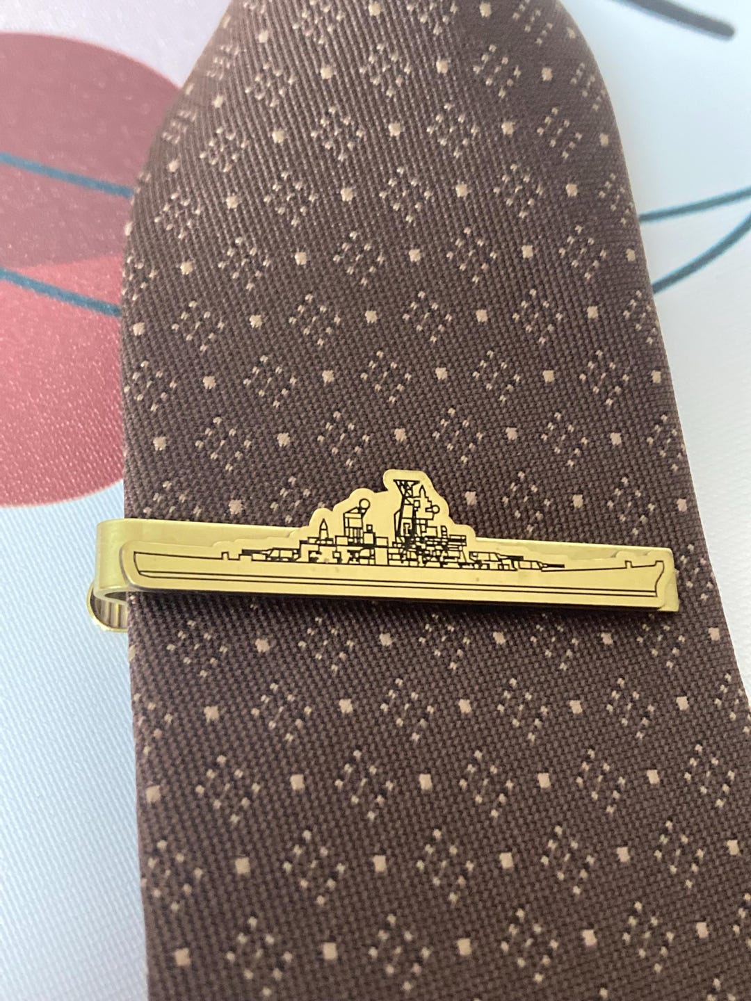 Japanese Battleship Yamato Tie Clip | WWII Naval History Jewelry ...