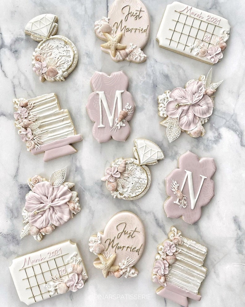 Floral Frame Plaque 1 Cookie Cutter - Etsy