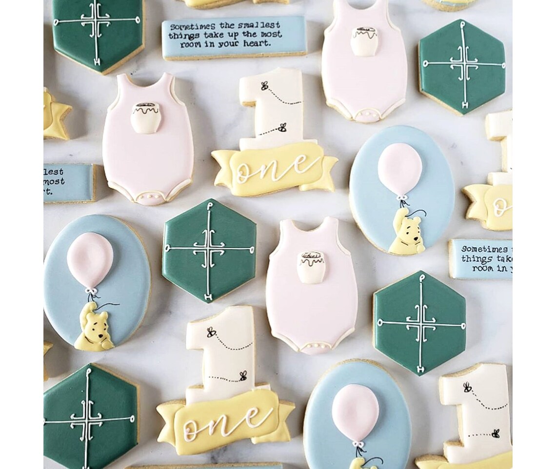 Number 1 Banner Cookie Cutter Number One Flag Banner Cookie | Etsy