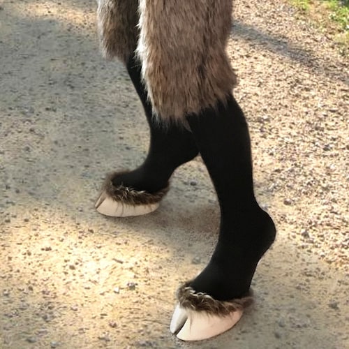 Cloven Hoof Shoes With Custom Colored Hooves | Etsy