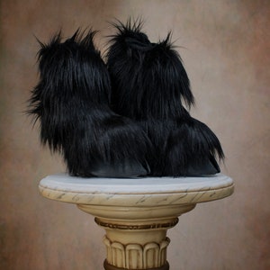 Creature Feet Unisex Faux Fur Feathered Custom Cloven Hooves - Etsy Canada