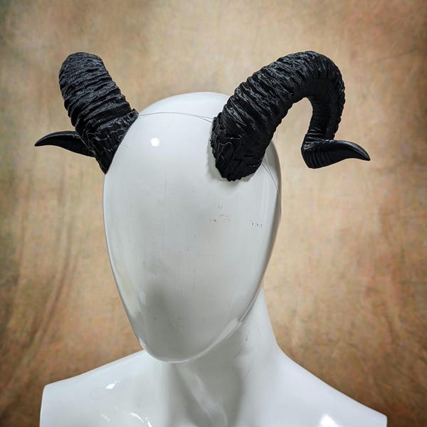 Ram Demon Head - Etsy