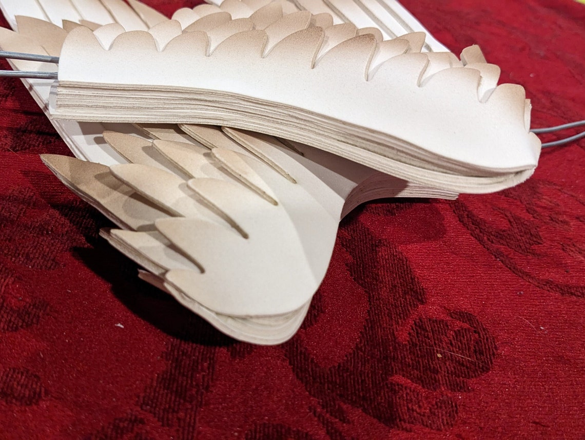 DIY Foam Wing Tutorial and Template - Etsy