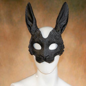 Deluxe Bunny Half Mask Rabbit Hare Animal Lightweight - Etsy