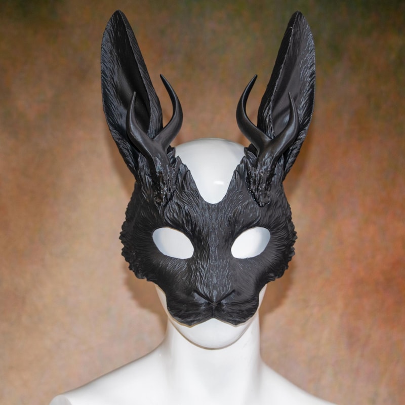 Creepy Rabbit Mask - Etsy