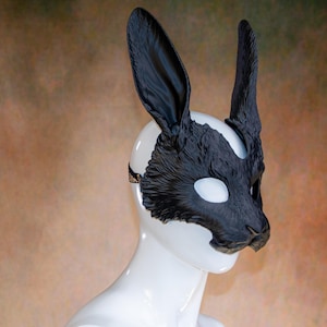 Deluxe Bunny Half Mask Rabbit Hare Animal Lightweight - Etsy