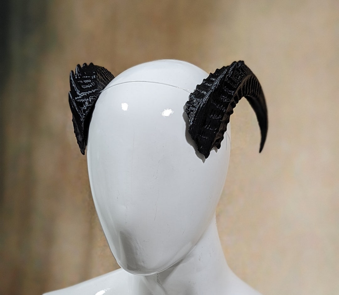 Lightweight Costume Spiked Ram Horns - Etsy