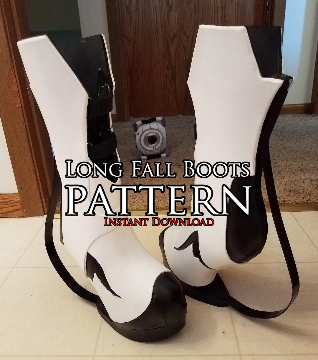 Portal Inspired Long Fall Boots PDF Pattern - Etsy