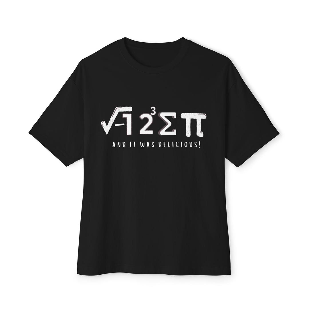 I 8 Sum Pi Boxy T-shirt | Pi Day - Etsy
