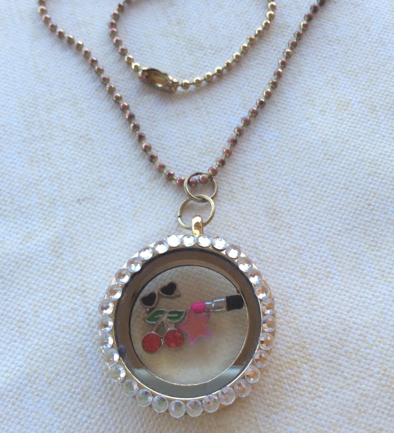 Handmade Floating Charm Necklace for Women - Etsy