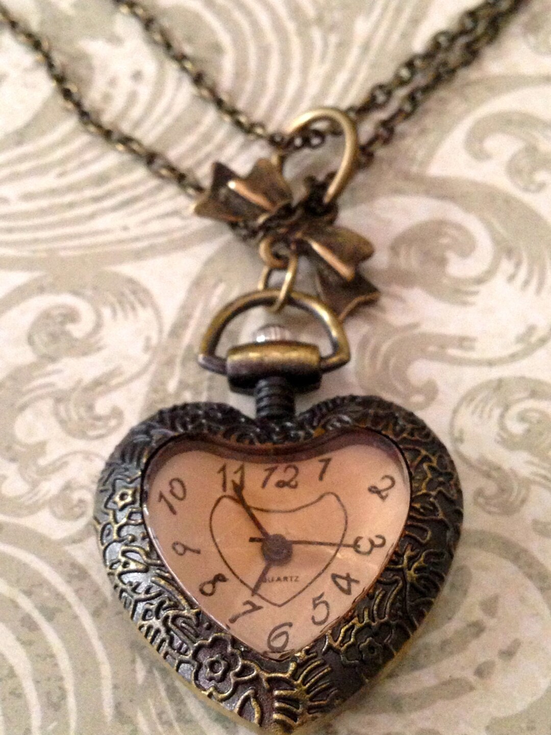 Handmade Pocket Watch Necklace for Women - Etsy