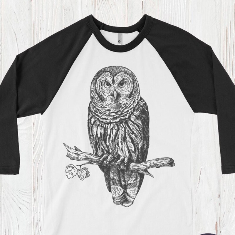 Owl Shirt - Etsy