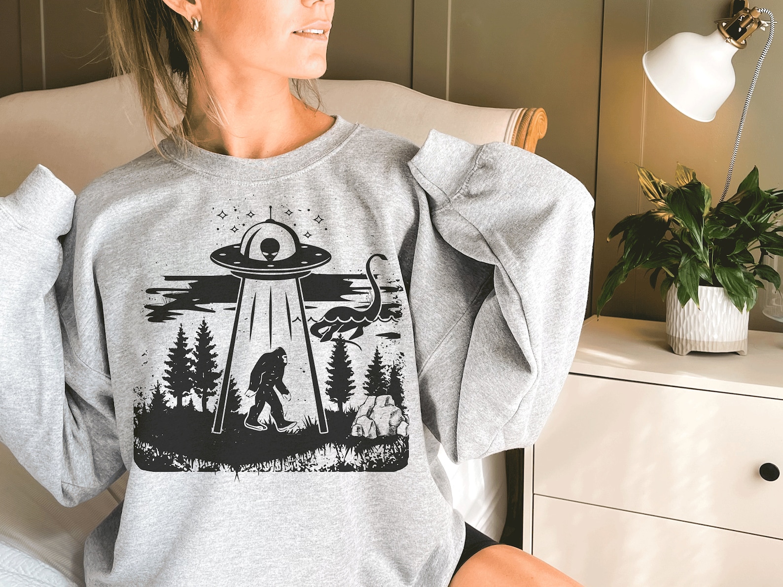 Bigfoot Sweatshirt, Bigfoot Shirts, Bigfoot T-shirt, Camping Sweater ...