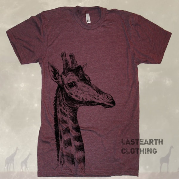 Giraffe T Shirt - Etsy