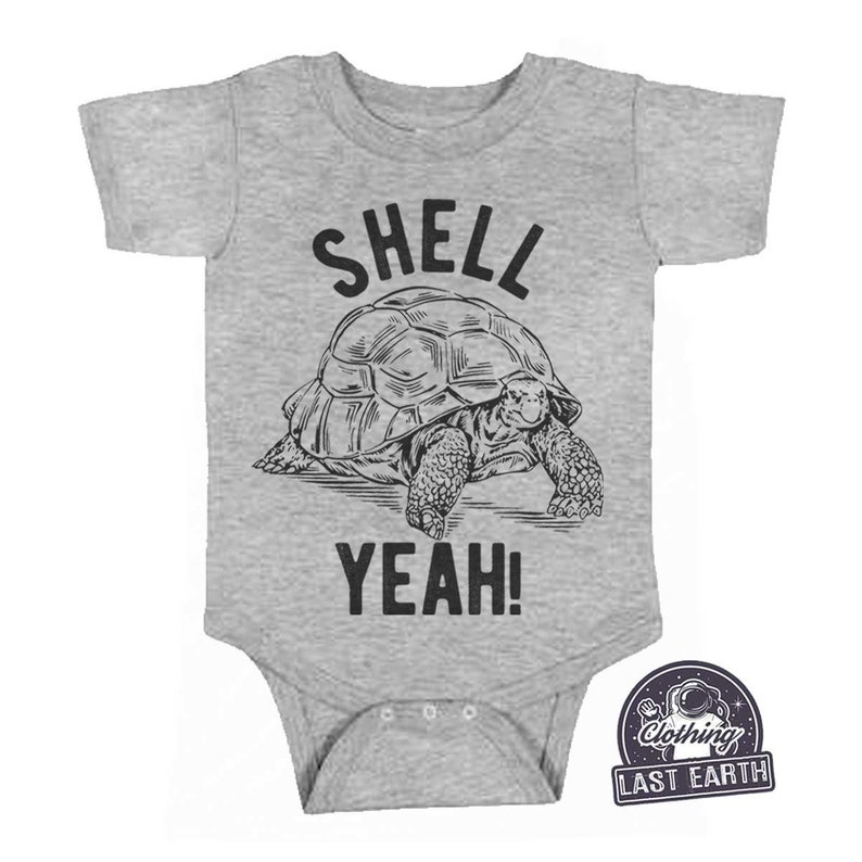 Kids Turtle Shirt Shell Yeah T-shirt Funny Turtle Shirt | Etsy